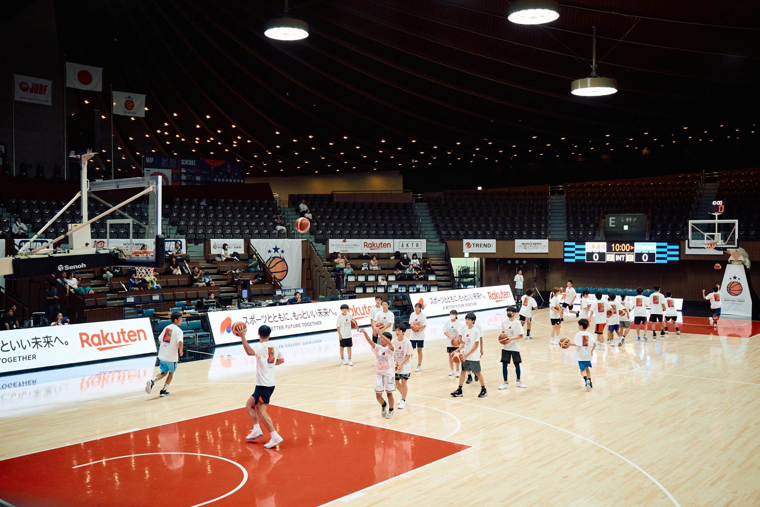 ここから未来のプロ選手が誕生？ A BETTER FUTURE TOGETHER BASKETBALL CLINICに密着 ...